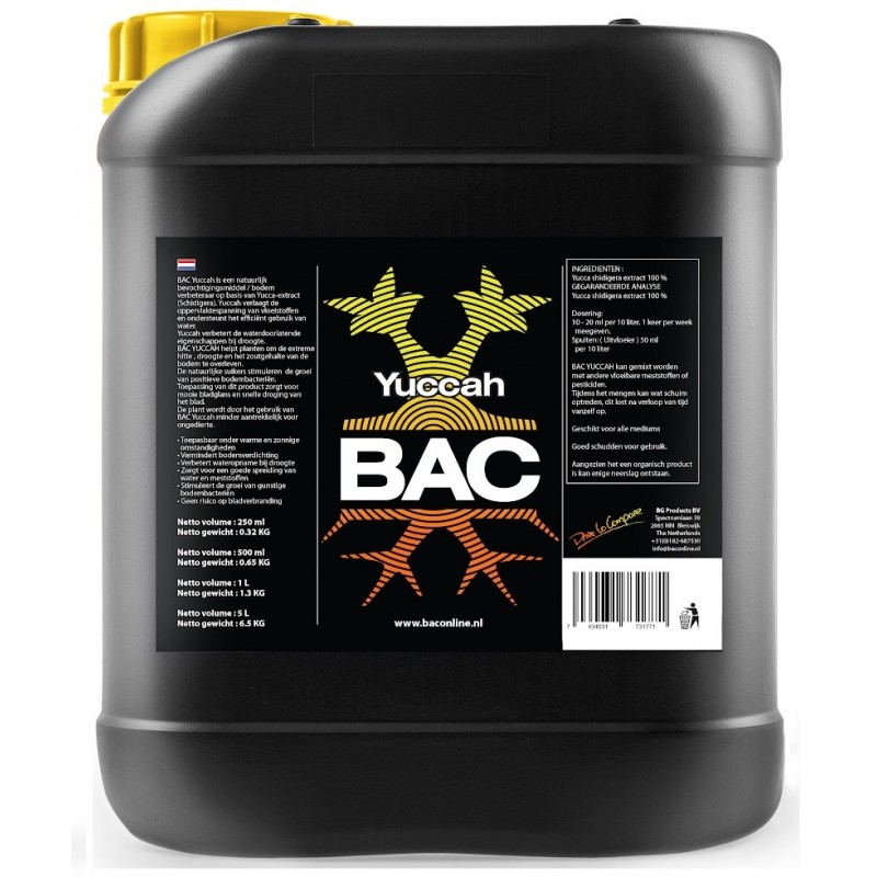BAC YUCCAH 5L SOIL Stimulator 5 l | Nutrients & substrates \ Nutrients ...