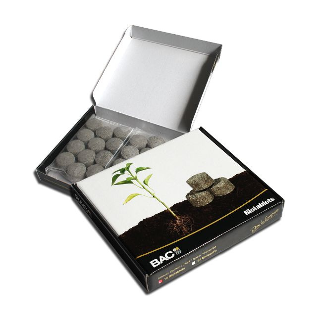 BAC Biotablets 24 pcs - tablets for soil fertilization 24 | Equipment \ Cloning & rooting ...