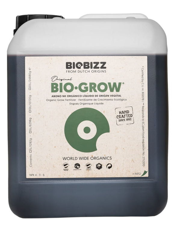 Biobizz Bio Grow 20L fertilizer – organic fertilizer for growth 20 ...