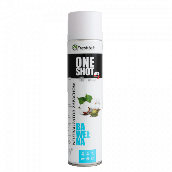 Freshtek ONE SHOT Cotton Spray 600ml - odour neutralizer | Equipment ...