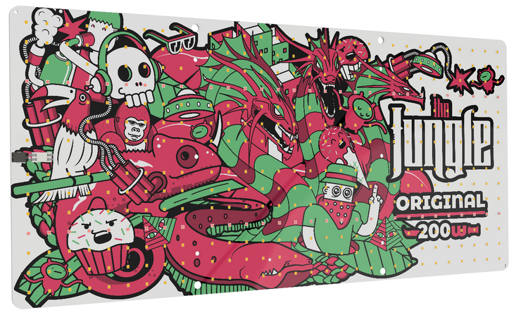 Growbox Set LED Grow The Jungle The Jackson Original 200w RoyalRoom 100x50x160cm | GROWBOX SET ...