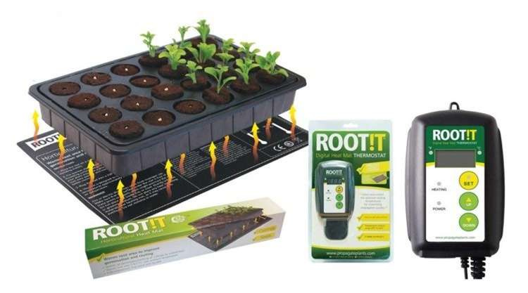 ROOT!T Digital Thermostat - for heating mats / mini-greenhouses ...