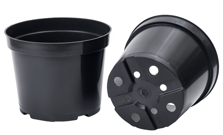 Round flower pot 7L diameter 24cm | Equipment \ Pots \ Classic pots ...