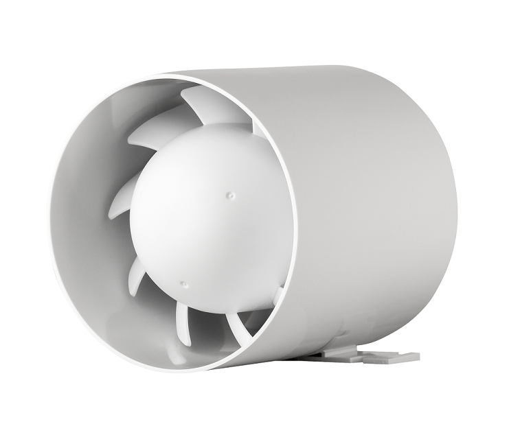 airRoxy quiet (silent) axial-duct fan 125mm 158m3 | Equipment ...