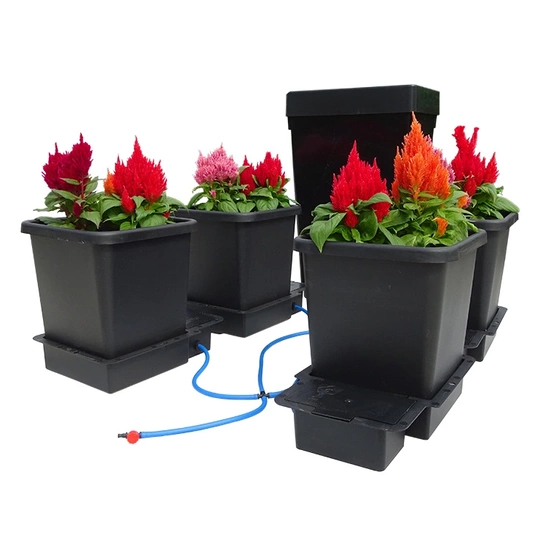 Easy-to-use Full Autopot set 4Pot 4X flower pot 15l + tank 47l (PACKED ...
