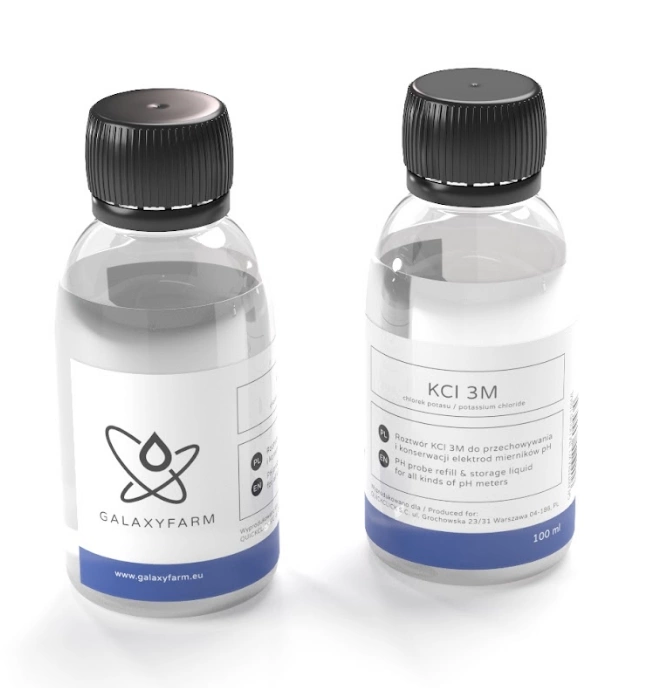 GALAXYFARM KCL storage liquid for ph meters - 3M KCL | 100ml ...