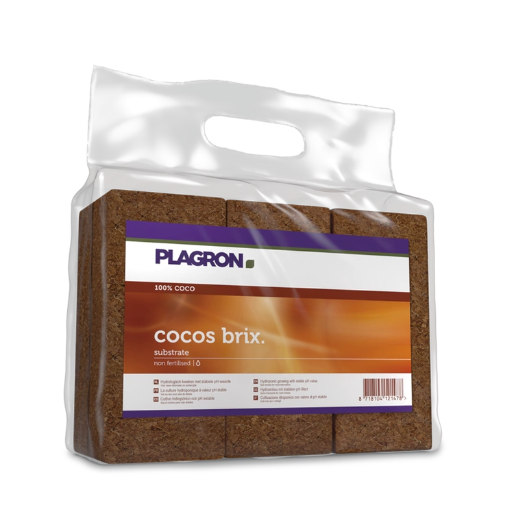Coco substrates growtent